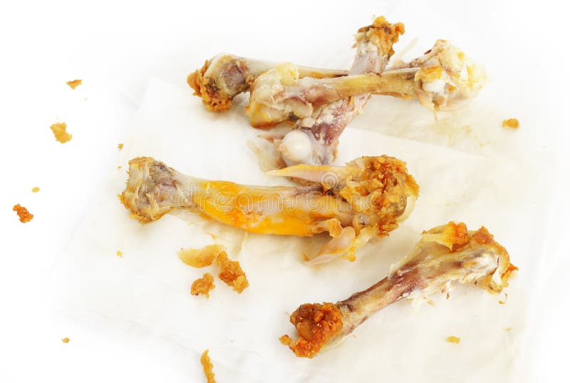 Entbeinen Sie Huhn Auf Einer Platte Ein Weißer Hintergrund Stockfoto ...