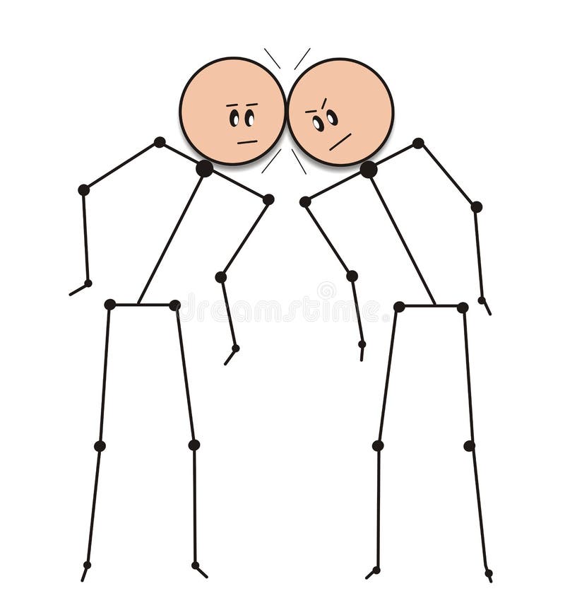 Two Stick Figures