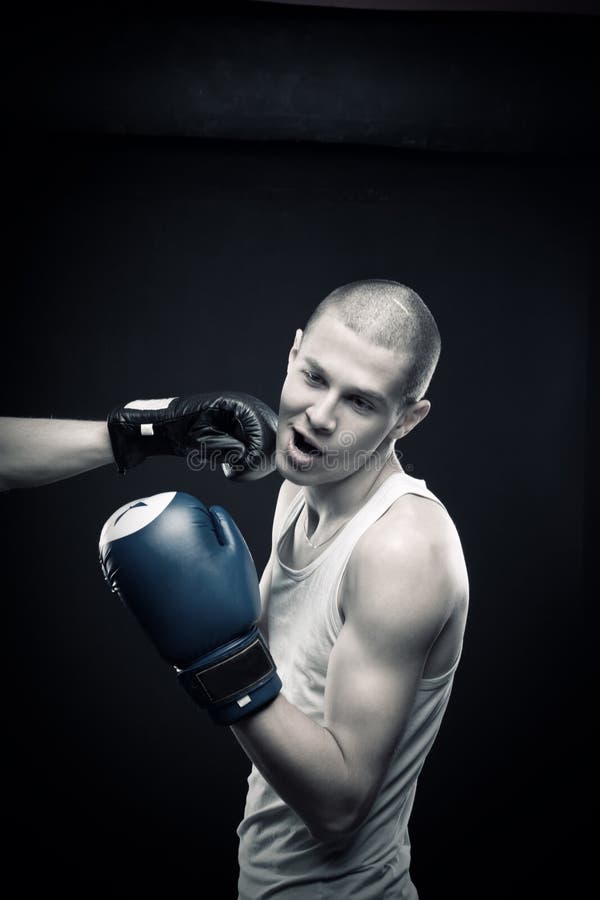 Knock out stock photo. Image of defeat, dark, fighting - 24946032