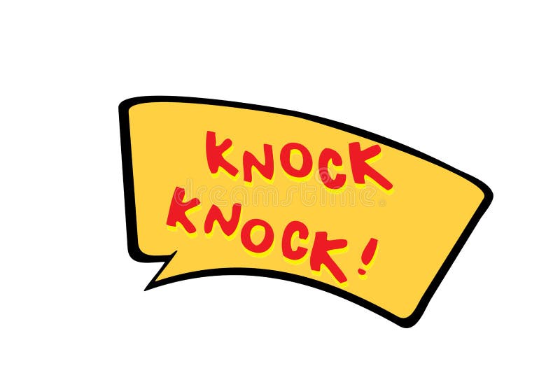 Knock Comic Stock Illustrations – 286 Knock Comic Stock Illustrations ...