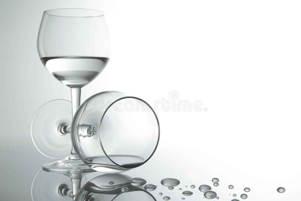 Knocked over a glass stock image. Image of glass, alcohol - 63613143