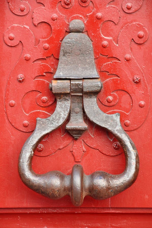 A knocker stock photo. Image of knocker, forged, hammer - 14759538