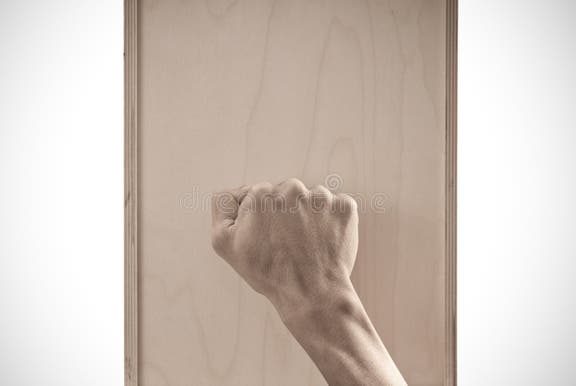 Knocking on Wood stock image. Image of phrase, superstition - 18482105