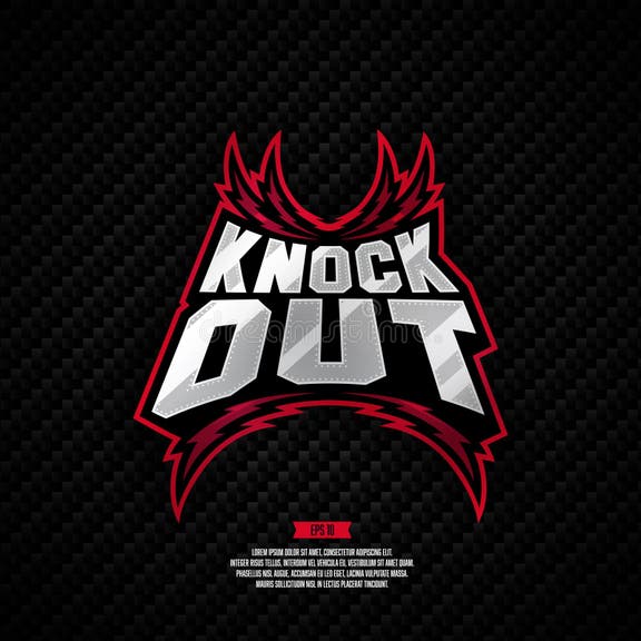 Knockout Logo Stock Illustrations – 3,372 Knockout Logo Stock ...