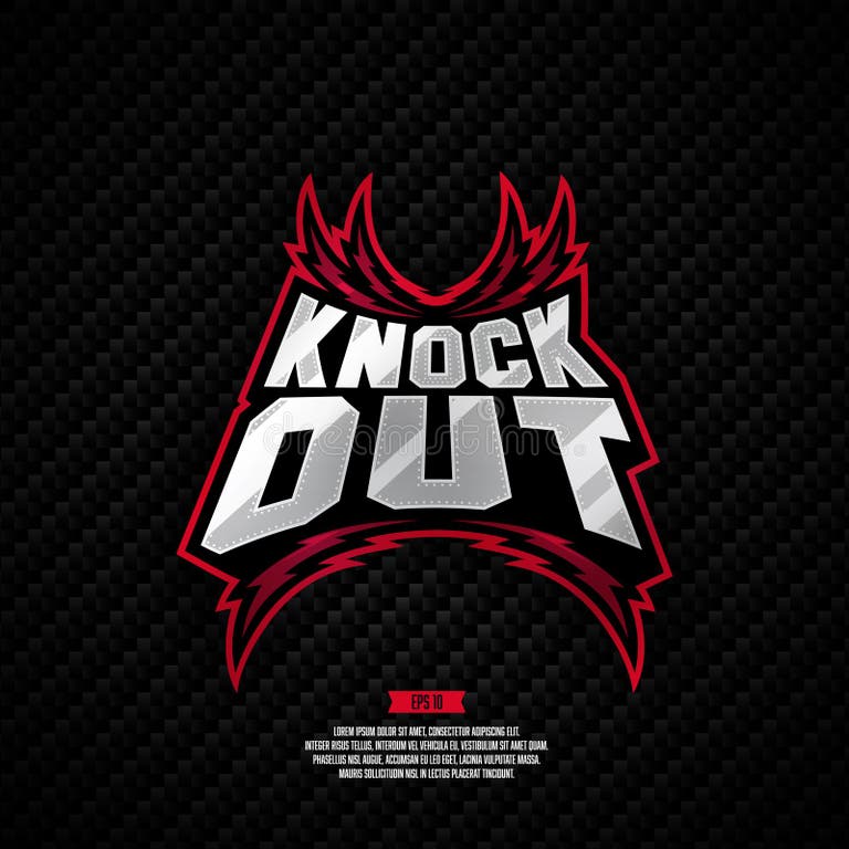 Knockout Logo Stock Illustrations – 3,372 Knockout Logo Stock ...