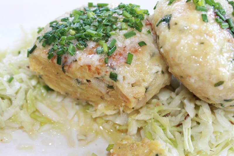 Knodel stock image. Image of herbs, knodel, cook, european - 83710127