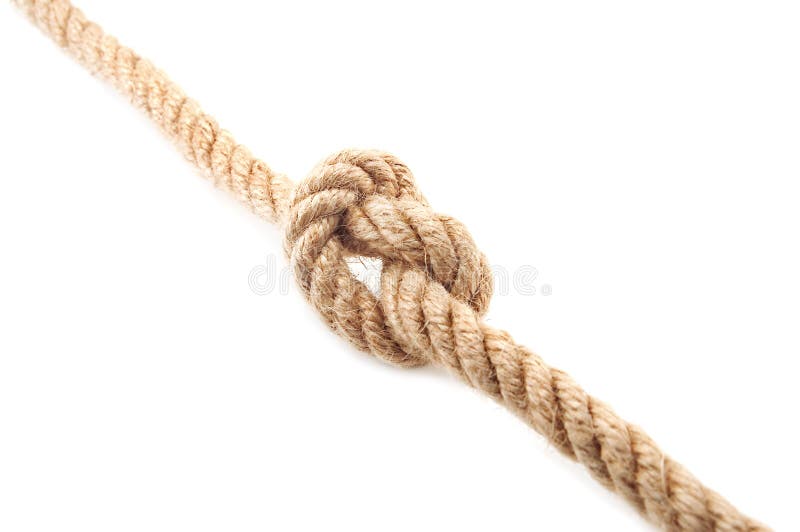 Knoop met een stropdas stock afbeelding. Image of koord - 9617353