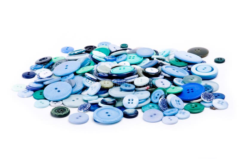 Naald en knopen stock foto. Image of handwerk, knoop, kleding - 2035820