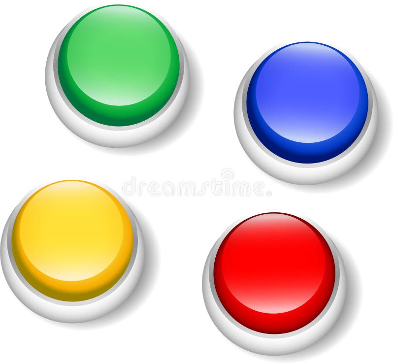 Knopf vektor abbildung. Illustration von idee, einzelverkauf - 31227953