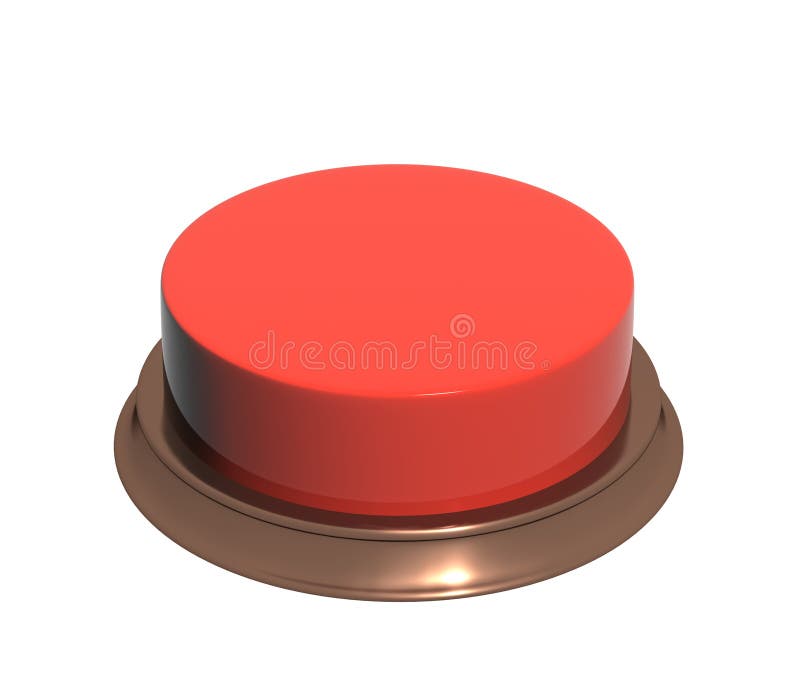 Knopf 3d Der Roten Farbe Mit Inscripation Hilfe Ist Erforderlich Stock ...