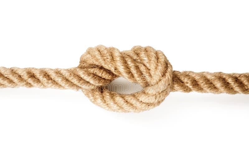 Nautical Rope on the Cleat. Stock Photo - Image of line, knot: 20151120