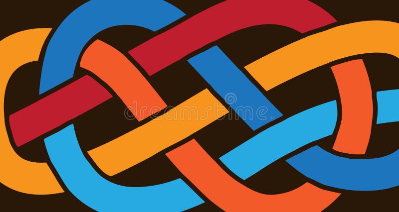 Knot on a rope stock vector. Illustration of board, nautical - 72132466