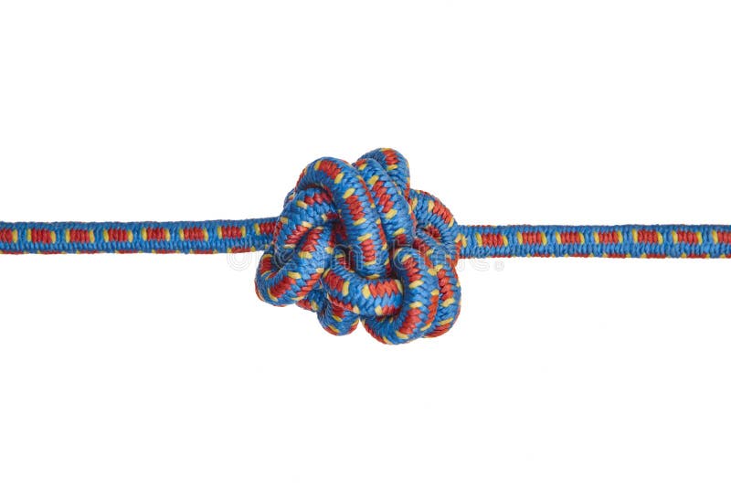 Complicated Rope Knot