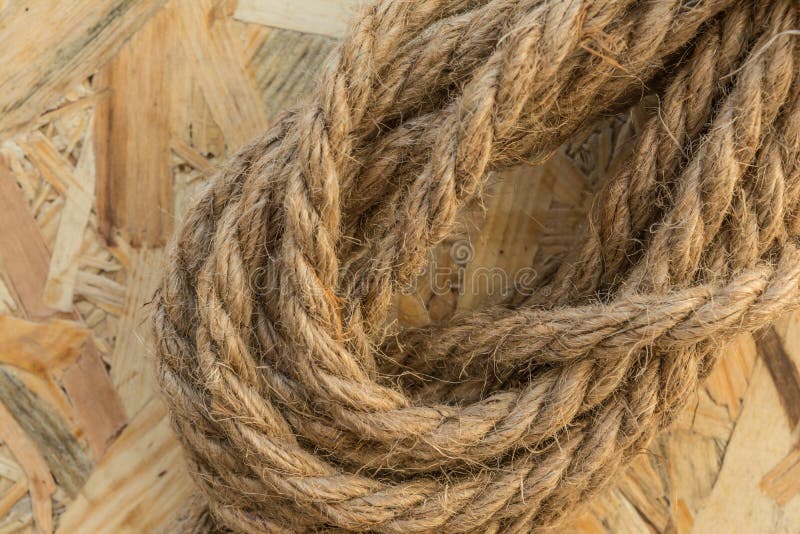 Knot rope made of flax stock photo. Image of concepts - 86342070