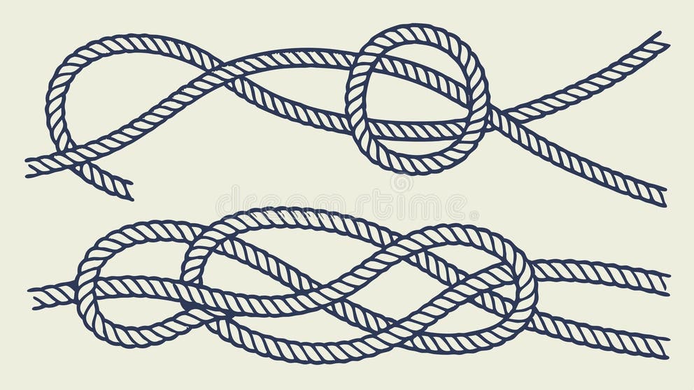 Knot Rope Symbol Vector Illustration, Vector Design Generative AI Stock ...