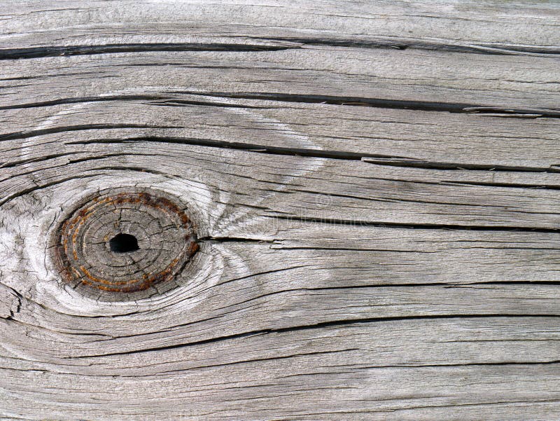 Knothole in Der Stall-Holz-Planke Stockbild - Bild von loch, verwittert ...