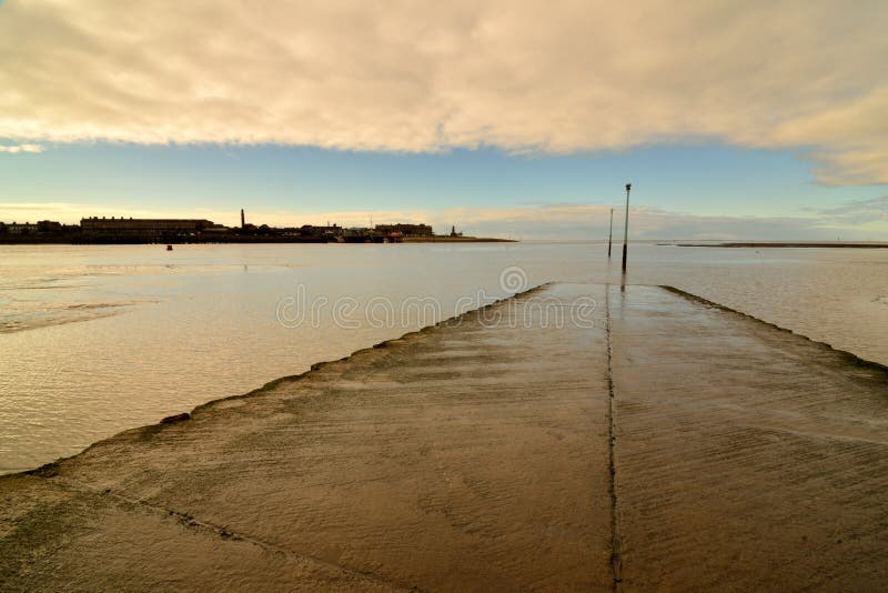 Knott End stock photo. Image of ferry, grey, industry - 29694694