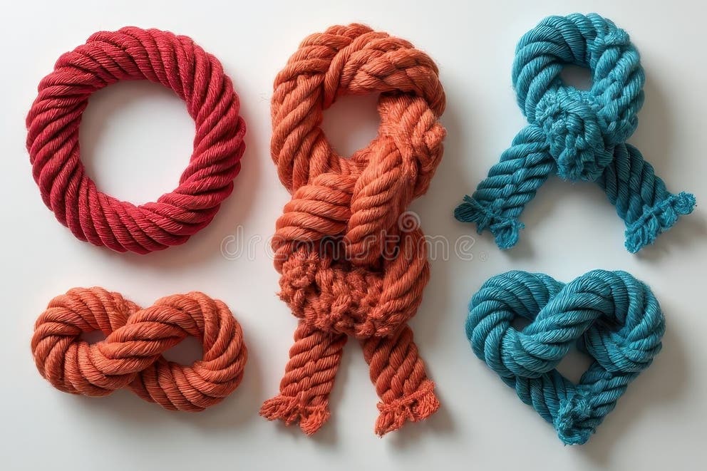 Knotted Twine Projects: Explore 80 Creative Ideas Stock Illustration ...