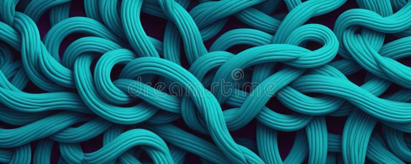 Knotted Shapes in Teal Royal Blue Stock Photo - Image of texture ...