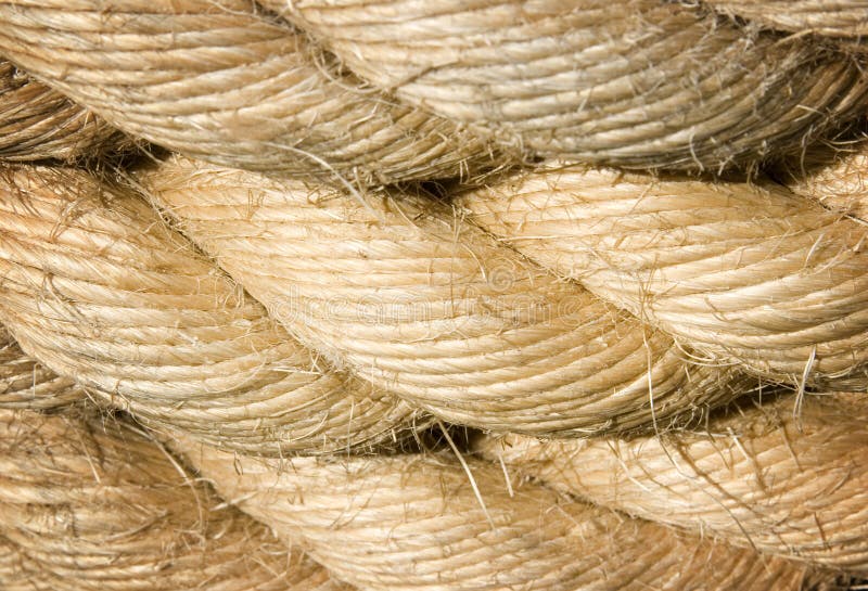 Knotted woven rope textre stock image. Image of effect - 10689399