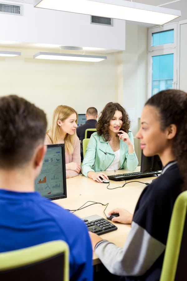 They Know How Important Computer Skills are Stock Photo - Image of ...