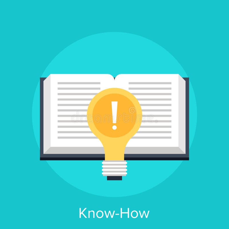 Know-How Vector Illustration Concept Stock Vector - Illustration of ...
