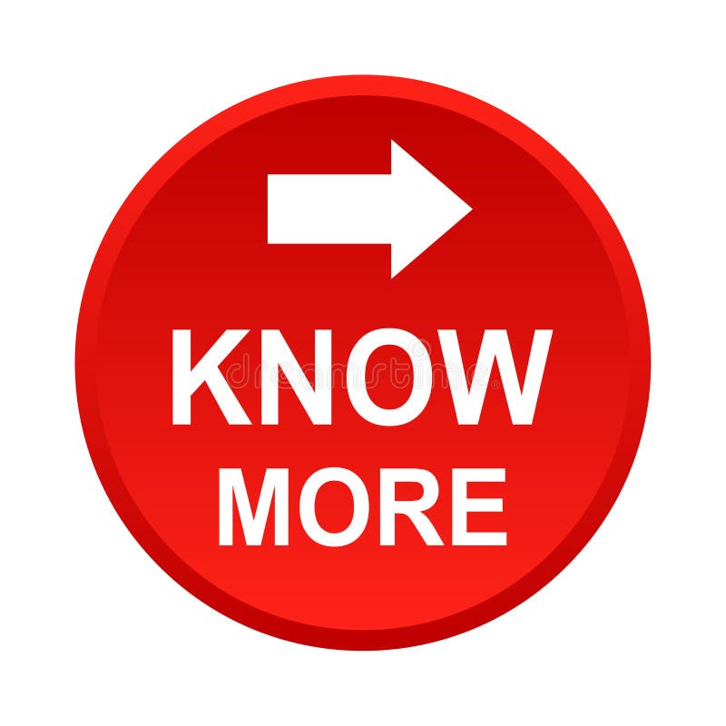 Hand Mouse Cursor Clicks the More Info Button. Stock Vector ...