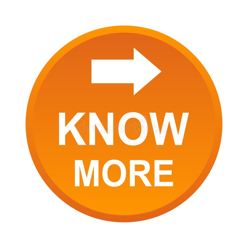 Know more button stock vector. Illustration of concept - 183842889
