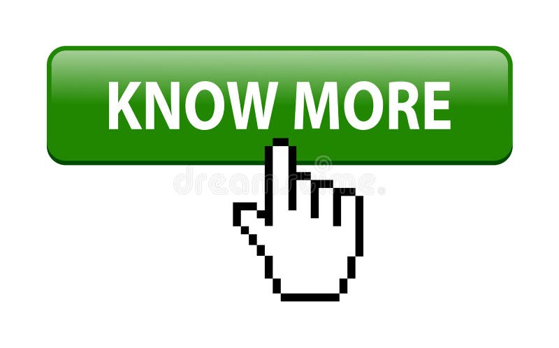 Know more button stock vector. Illustration of contact - 199446222