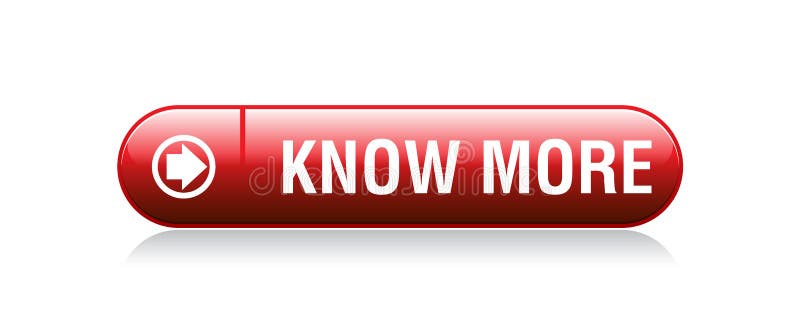 Know more button stock illustration. Illustration of help - 124660787