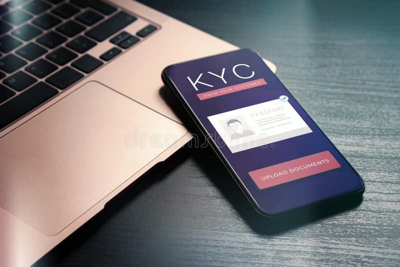 Know Your Client - KYC Form on Mobile Phone. Application Form for ...