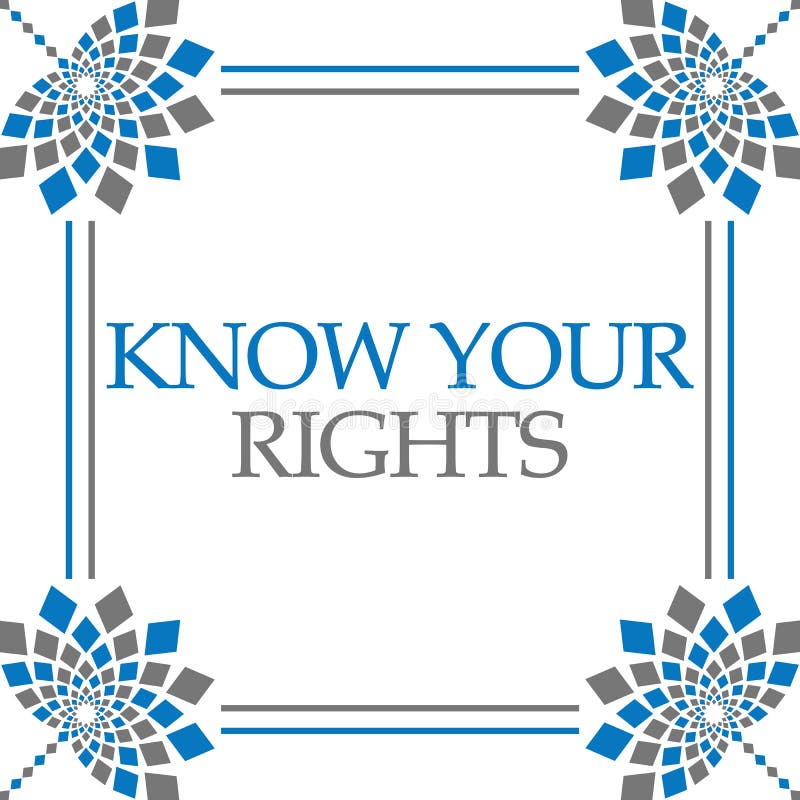 Know Your Rights Stock Illustrations – 92 Know Your Rights Stock ...