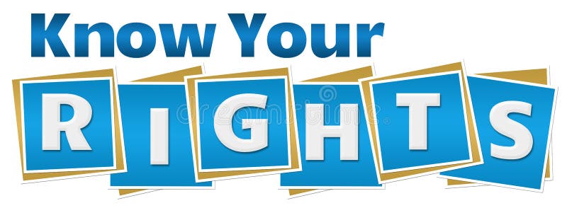 Know Your Rights Stock Illustrations – 93 Know Your Rights Stock ...