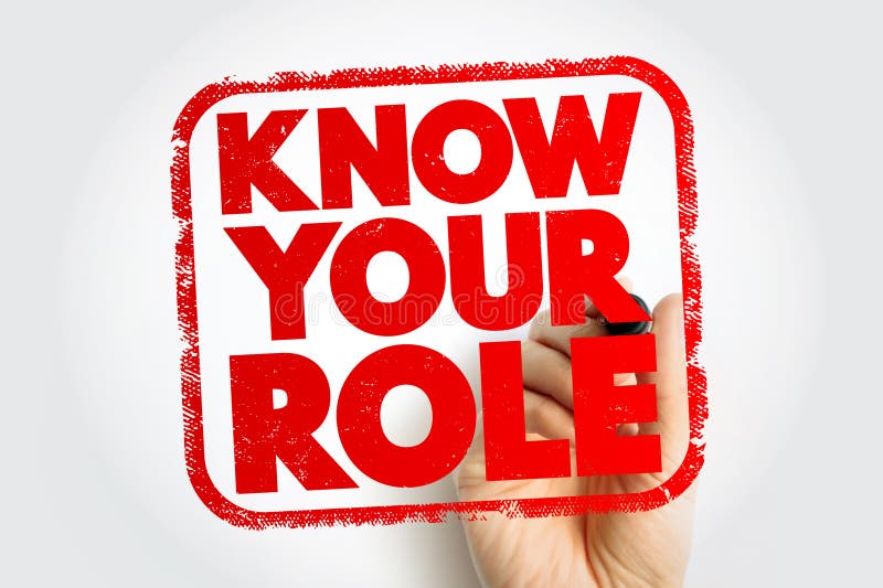 Know Your Role Stamp Stock Photos - Free & Royalty-Free Stock Photos ...