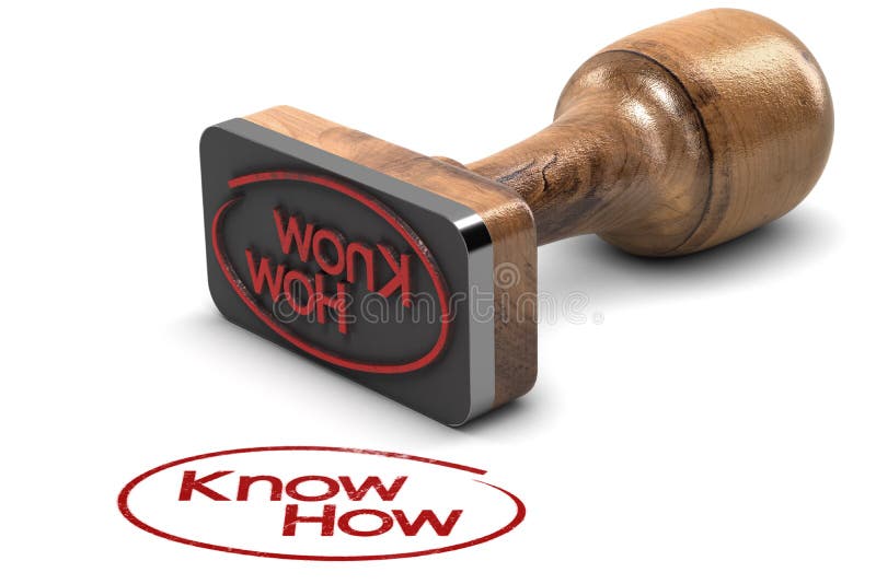 Knowhow Word 3d Thought Clouds Bubbles Learn Skills Information Stock ...