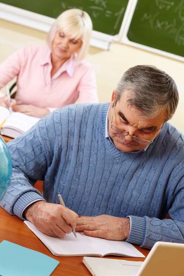 Enjoying the Visit stock image. Image of elderly, doctor - 33049181