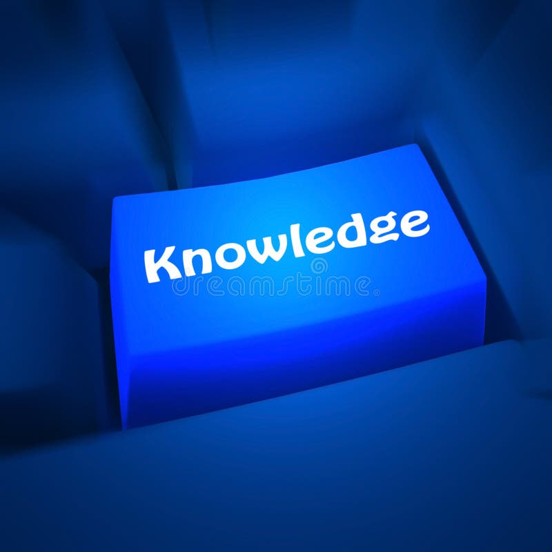 Education Concept: Knowledge Sharing on Digital Stock Illustration ...