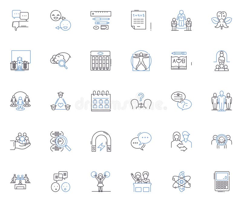 Knowledge Acquisition Line Icons Collection. Learning, Understanding ... Knowledge Acquisition Line Icons Collection. Learning, Understanding ...