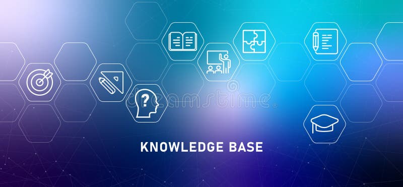 Knowledge Base Gradient Header Technology Learning Education Knowledge Database Resources Design ...