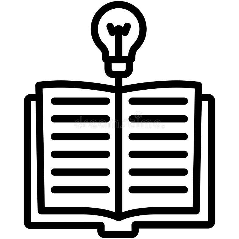 Knowledge Book Isolated Vector Icon Which Can Easily Modify or Edit ...