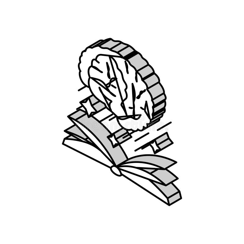 Knowledge Book Succes Challenge Isometric Icon Vector Illustration ...