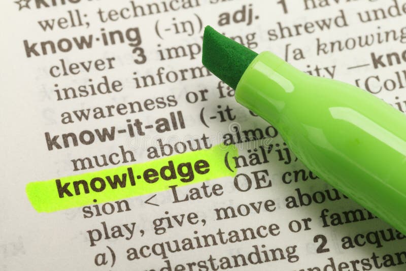 Knowledge Definition stock image. Image of florescent - 38421333