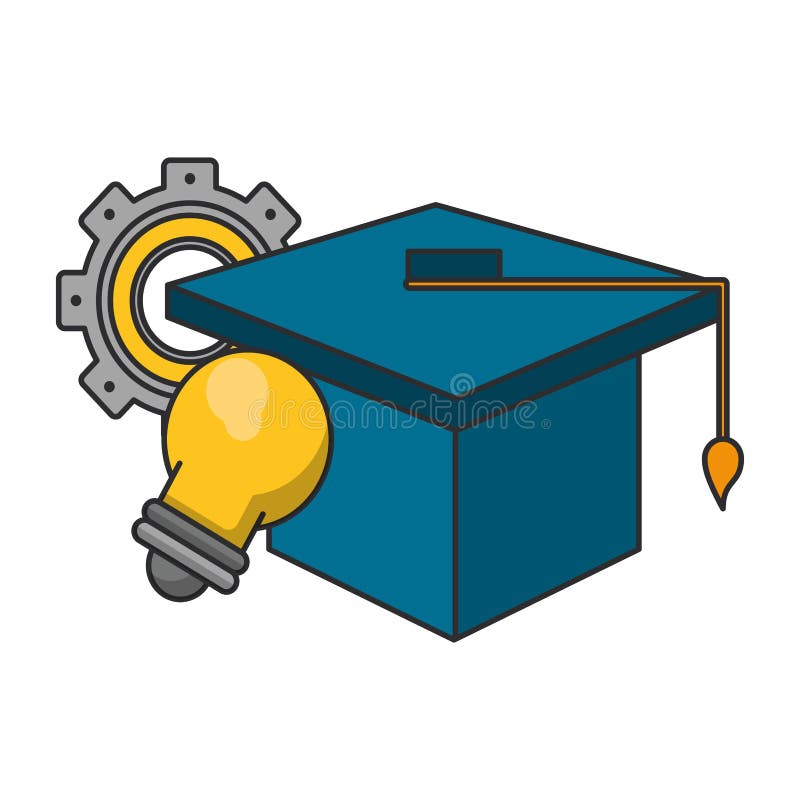 Knowledge Education Concept Cartoon Stock Vector - Illustration of ...