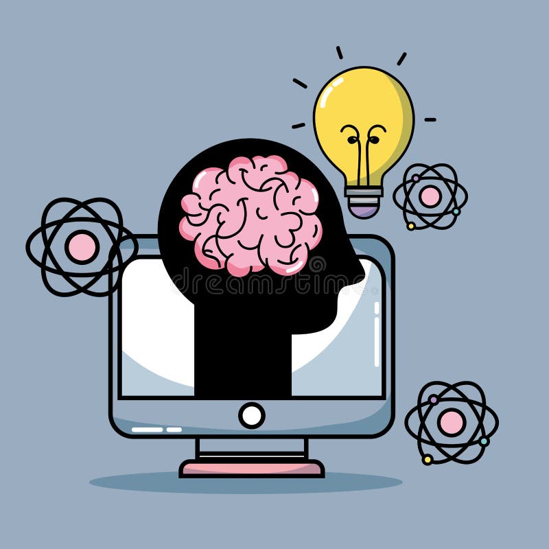 Knowledge Education with Creative Tool Design Stock Vector ...