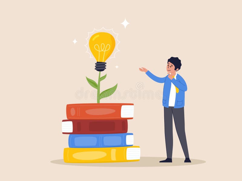 Knowledge. Education or Learning New Skill To Success. Study or Library ...