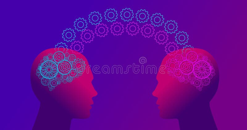 Knowledge Exchange Concept Animation (alpha) Stock Footage - Video of ...