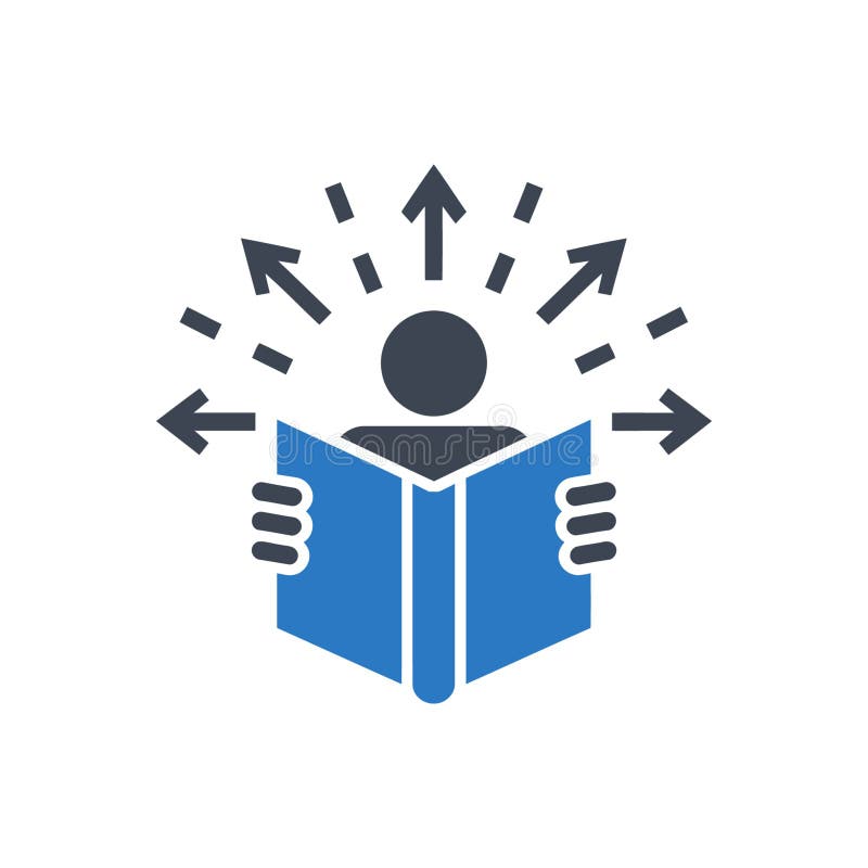 Knowledge Expansion Icon stock illustration. Illustration of knowledge ...