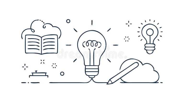 Knowledge Flow Ideas: Continuous Learning. Vector Design Generative AI ...