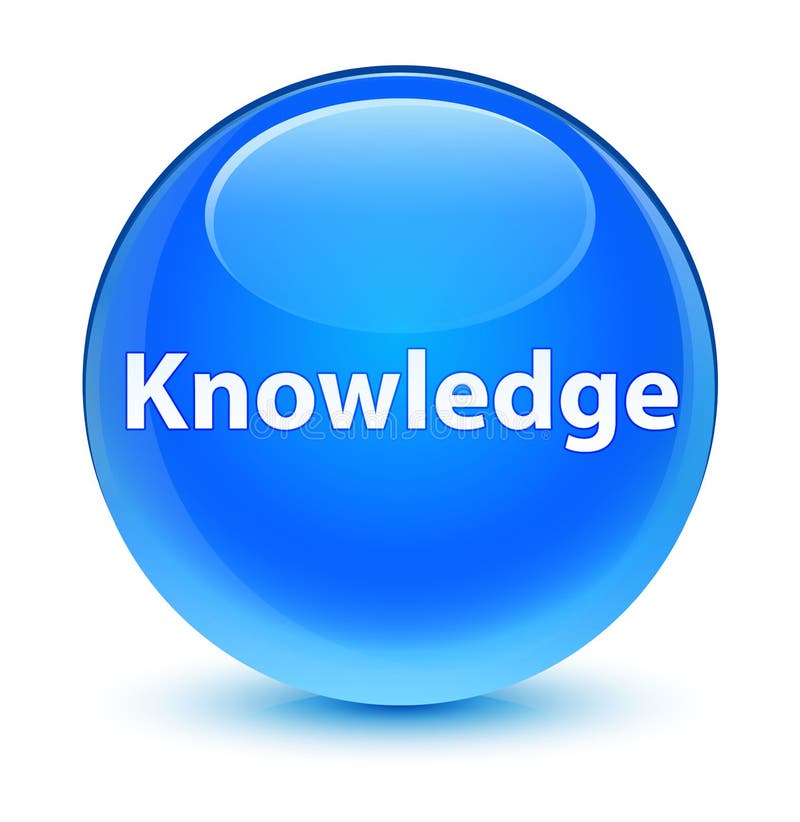 Knowledge Blue Square Button Stock Illustration - Illustration of ...