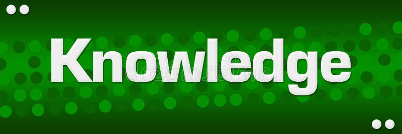 Knowledge on Green Puzzle stock illustration. Illustration of teacher ...